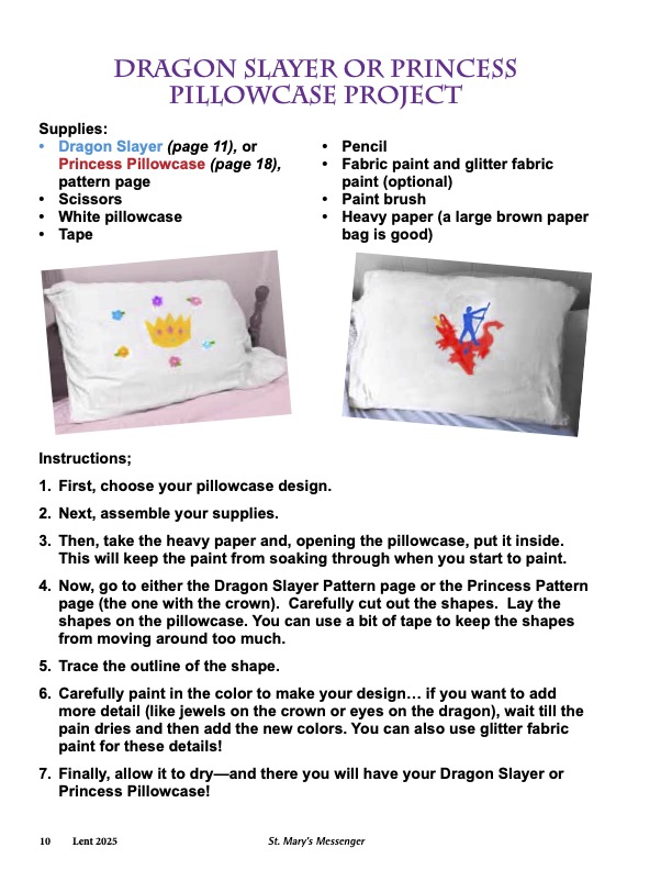 Pillowcase Project – A Catholic magazine for kids!